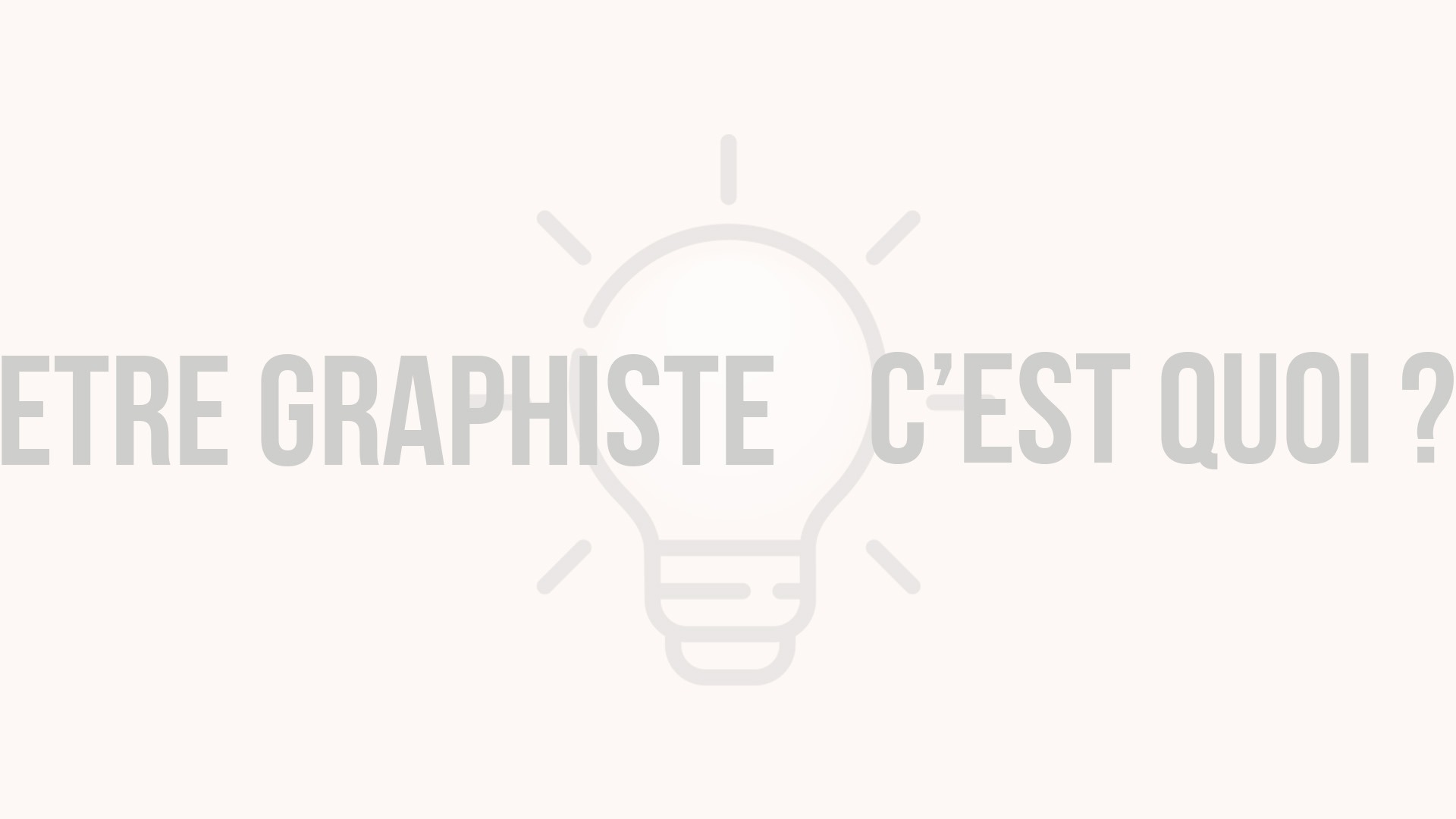 Être graphiste, c’est quoi ? - Explications et citations